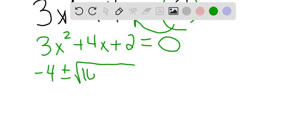 ⏩SOLVED:Choose the appropriate method to solve the following. 3 x… | Numerade
