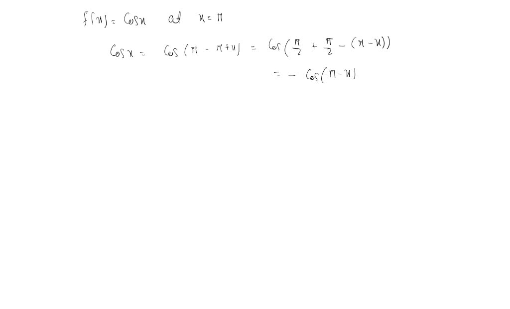 ⏩SOLVED:Using method F above, find the first few terms of the Taylor… | Numerade