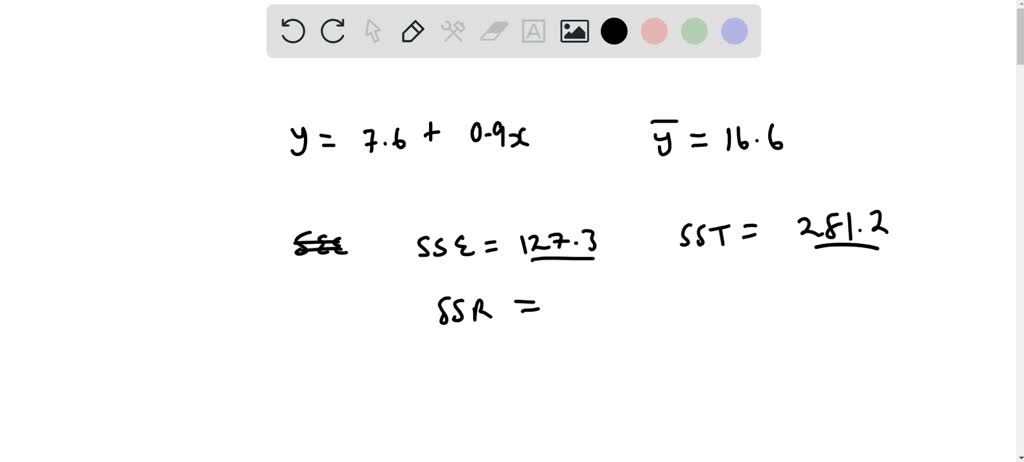 SOLVED:Refer to Exercise 16.11. a. Determine the residuals and the ... SOLVED:Refer to Exercise 16.11. a. Determine the residuals and the ...