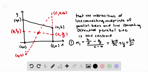 SOLVED:Parallelogram Show that the centroid of th…