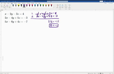 SOLVED:Determine the pivot and free variables in each of the following ...