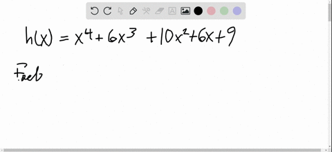 SOLVED:Finding the Zeros of a Polynomial Function, write the polynomial as the product of linear ...