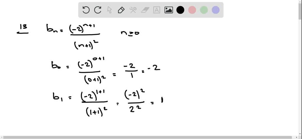 SOLVED:Compute the first four terms in each sequence. For Exercises 1-10, assume that each ...