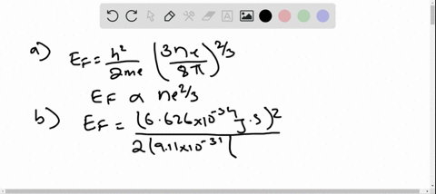 SOLVED:Fermi Surface in the Free Electron (Sommerfeld) Theory of Metals ...