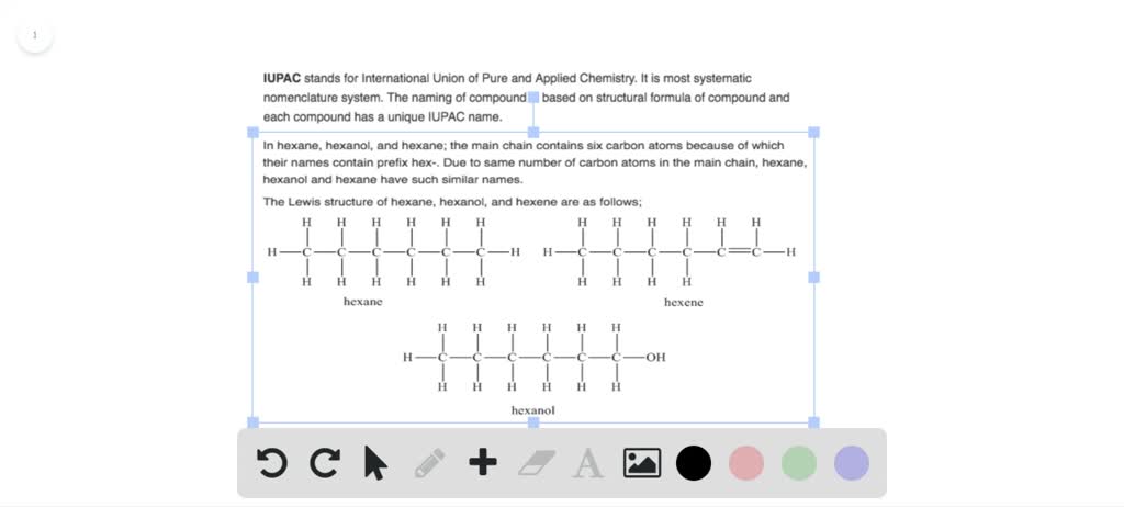 SOLVED:Why do the compounds hexane, hexanol, and