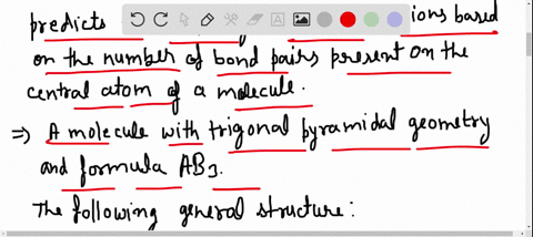 SOLVED: A molecule with the formula AB3 has a trigonal pyramidal ...