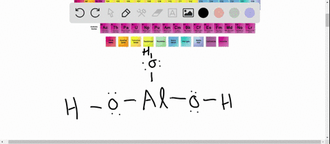SOLVED:Draw the Lewis formula of aluminum hydroxide, and explain the ...