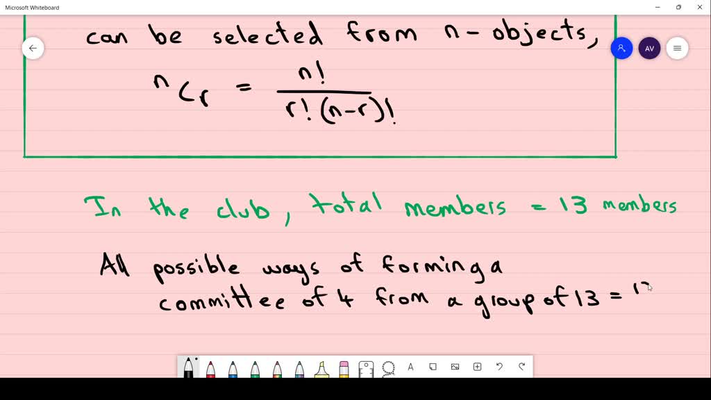 ⏩SOLVED:In how many ways can we select a committee of four persons… | Numerade