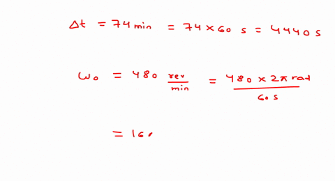 SOLVED:A CD has a playing time of 74 minutes. When the music starts ...
