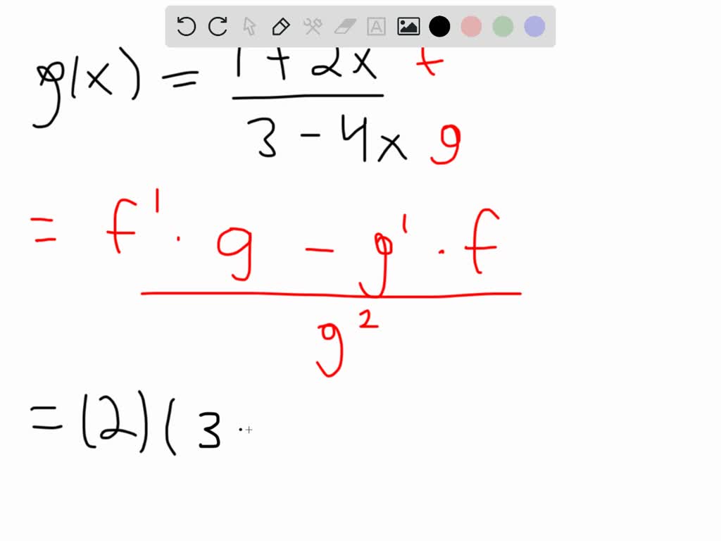 SOLVED 3 26 Differentiate G x 1 2 X 3 4 X 