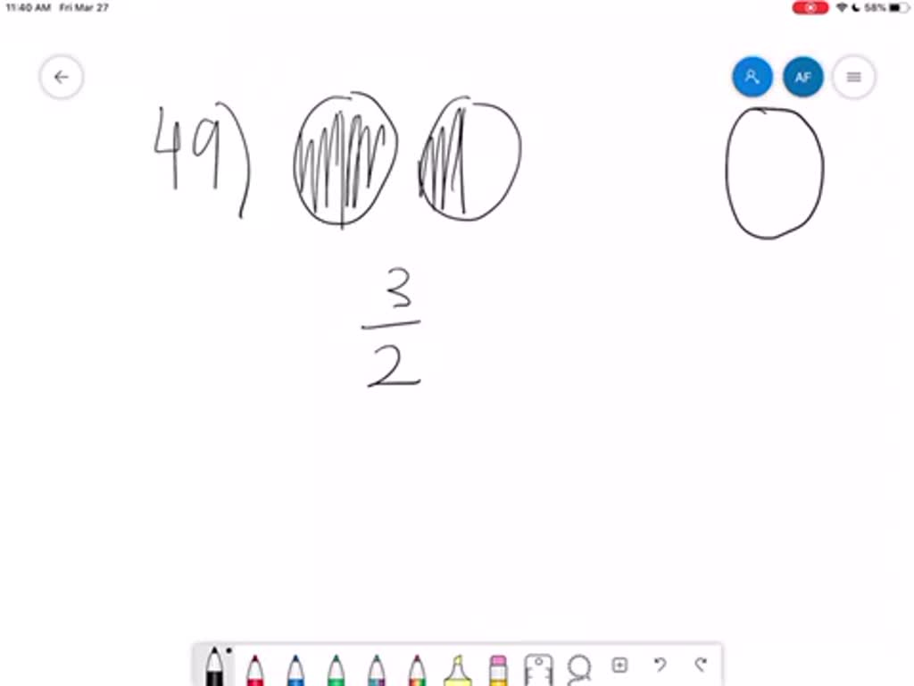 SOLVED In The Following Exercises Use Fraction Tiles Or Draw A Figure 