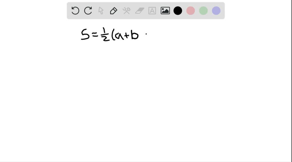 SOLVED:Assume triangle A B C has sides a, b, and c. State the formula ...