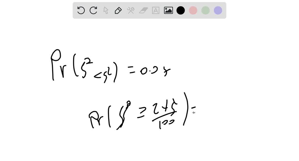 SOLVED A Random Sample Of Size N 25 Is Obtained From A Normally
