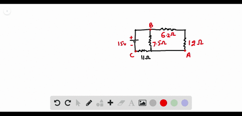 SOLVED:Consider the circuit shown in FlGURE 21-47 . Find the current through each resistor using ...