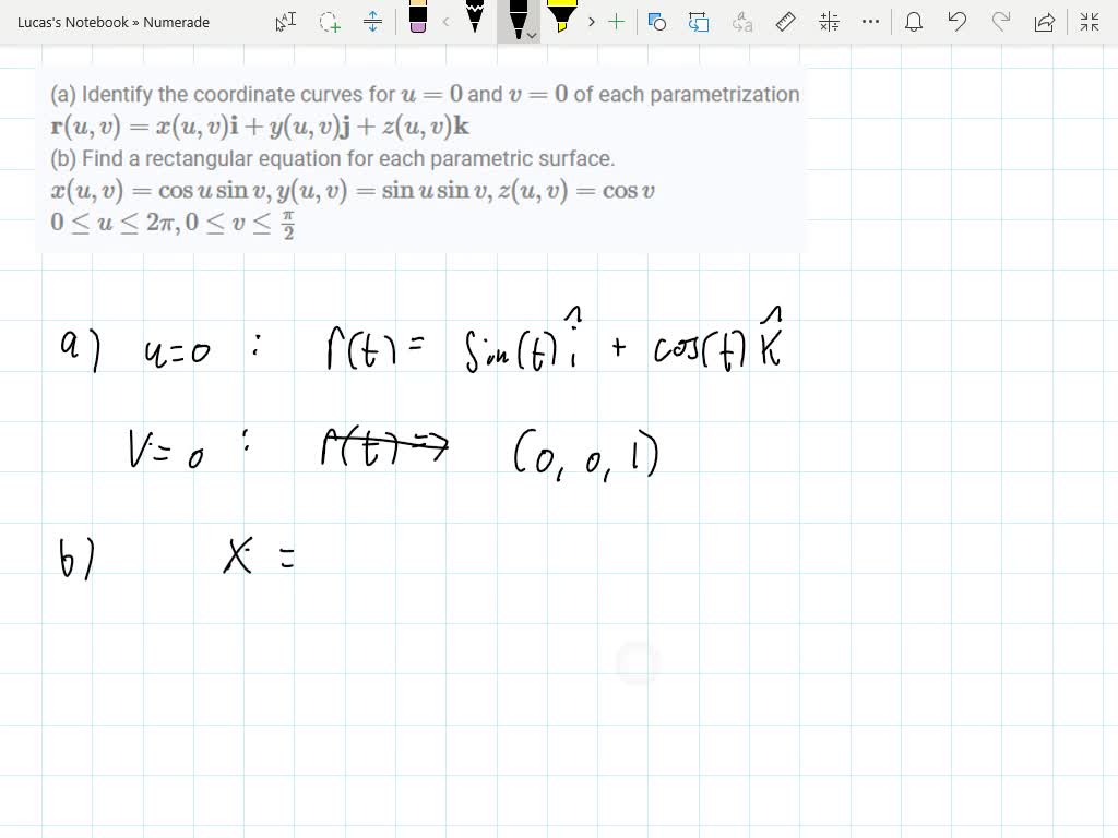 Solved Find The Lofting Surface Defined By Linear Blending Between The
