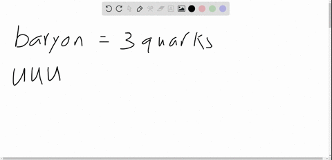 SOLVED:List all of the unique combinations of quarks resulting in a ...