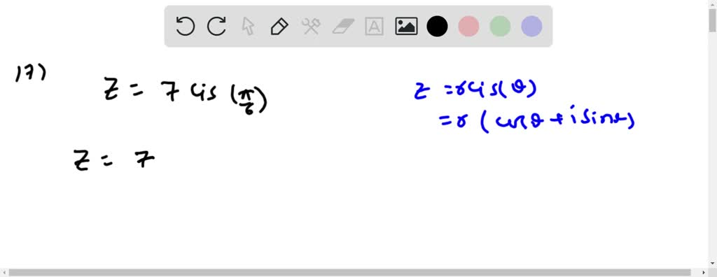 SOLVED:For the following exercises, convert the complex number from ...