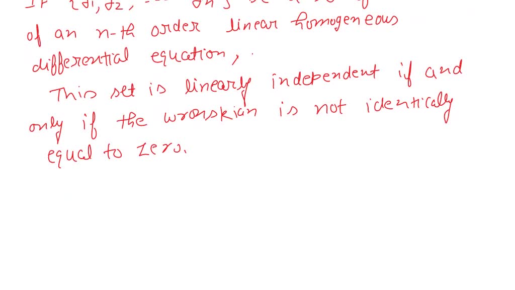 ⏩solvedgiven A Second Order Homogeneous Linear Differential Numerade 1103