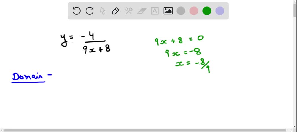 Solved Determine The Domain Of Each Relation And Determine Whether Each Relation Describes Y As