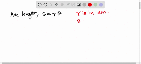 SOLVED:Radian measure simplifies many formulas, such as the formula for ...