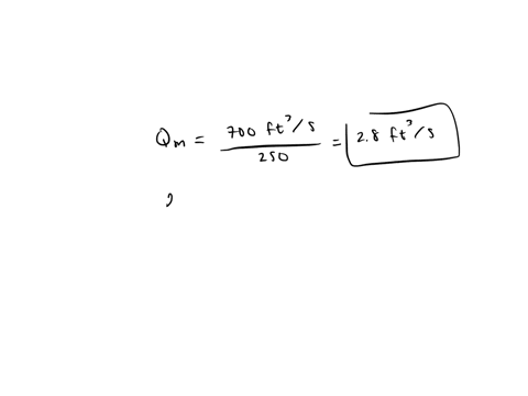 SOLVED:River models are used to study many different types of flow ...