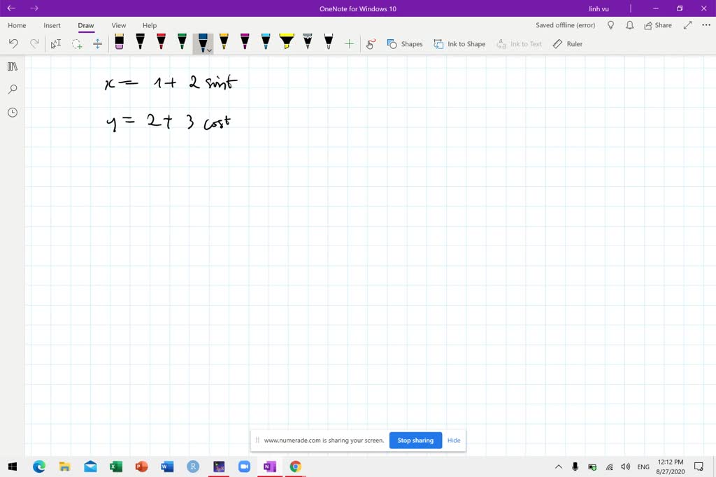 SOLVED:For each plane curve, (a) graph the curve, and (b) find a rectangular equation for the ...