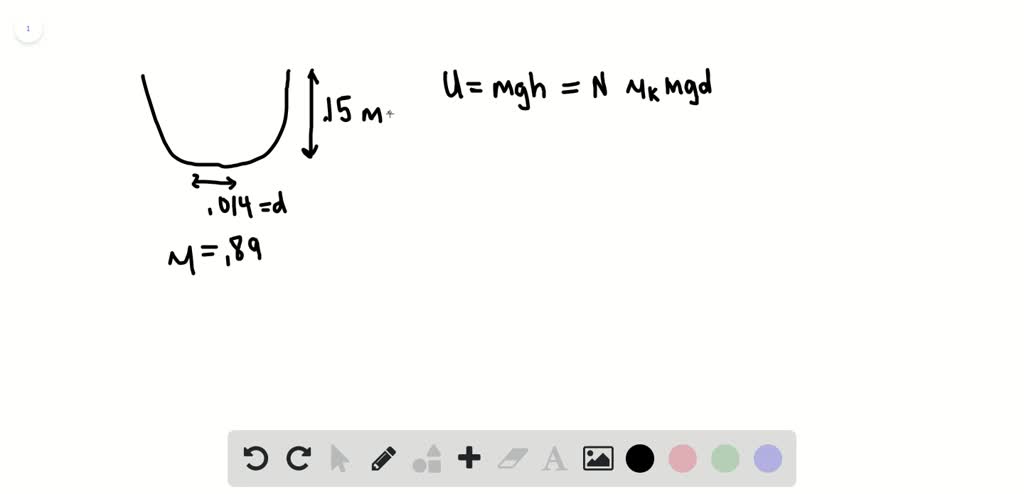 A bug slides back and forth in a bowl 15 cm deep, starting from rest at the top, as shown in Fig ...