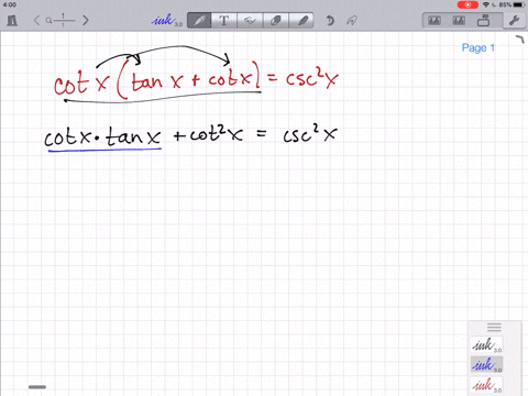 ⏩SOLVED:Verify the equation is an identity using multiplication and ...