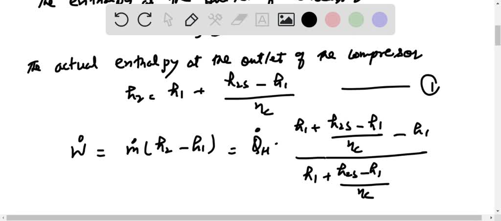 SOLVED: Reconsider Prob. 11-19 . Using EES (or other) software, investigate the effects of ...