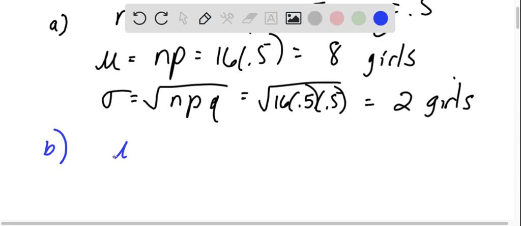 ⏩SOLVED:Gender Selection Assume that the groups consist of 16… | Numerade