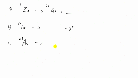 SOLVED:Write the full reactions for the β^- decay of (a) ^67 Cu ; (b ...