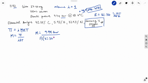 SOLVED:Antibiotic An unknown compound (27.40 mg) with antibiotic ...