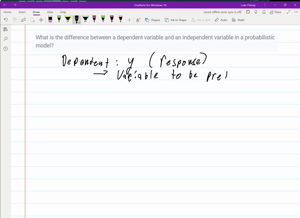 What is the difference between an exogenous variable and an endogenous ...