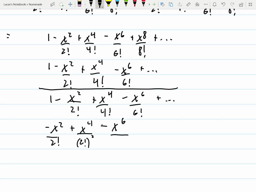 SOLVED Find The Two variable Maclaurin Series For The Following 