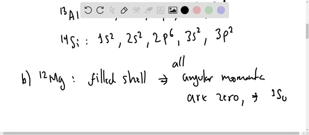 SOLVED:(a) Use the periodic table of Figure 9-13 to determine the ...