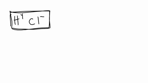 ⏩SOLVED:Assume you have a highly magnified view of a solution of HCl ...