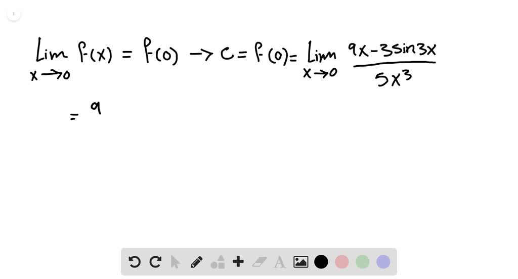 ⏩SOLVED:Continuous extension Find a value of c that makes the… | Numerade