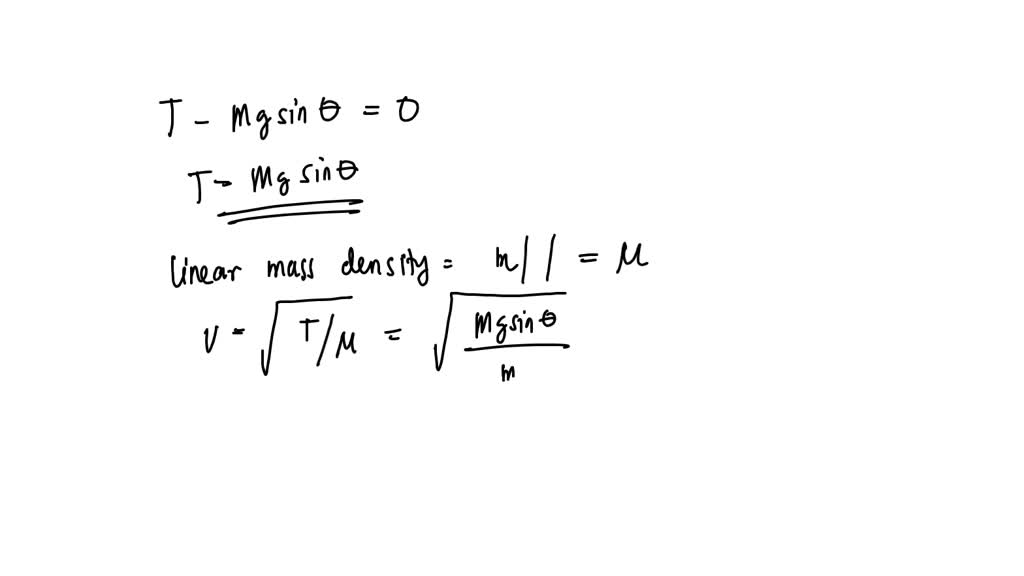 SOLVED:A block of mass M, supported by a string, rests on a frictionless incline making an angle ...