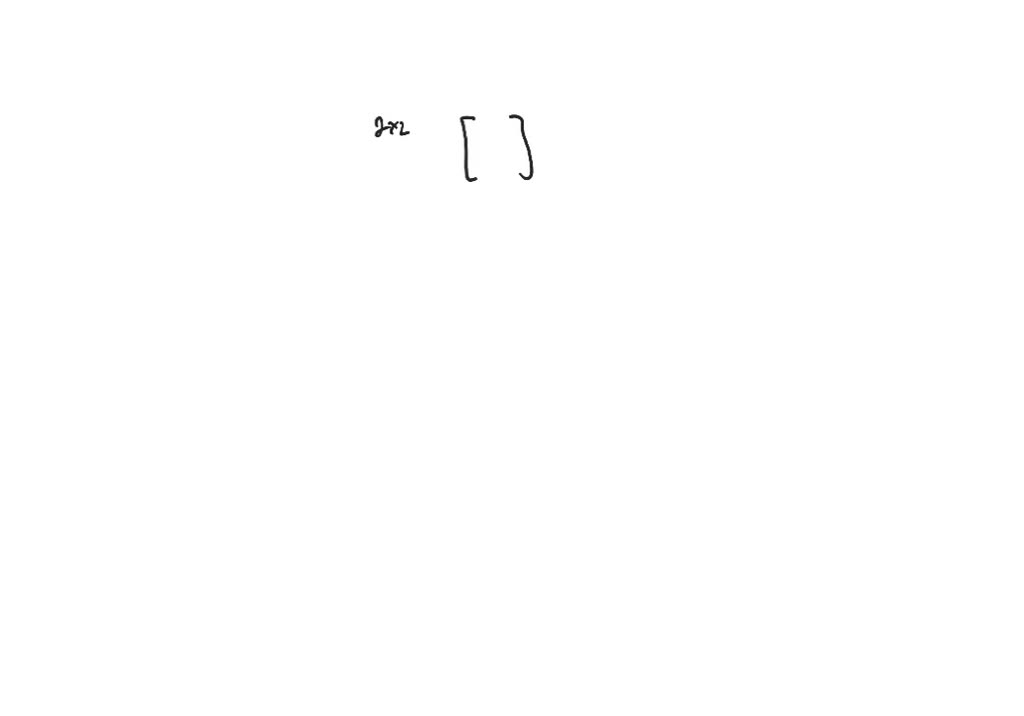 SOLVED In A Matrix The Number Of Rows Equals The Number Of Columns 