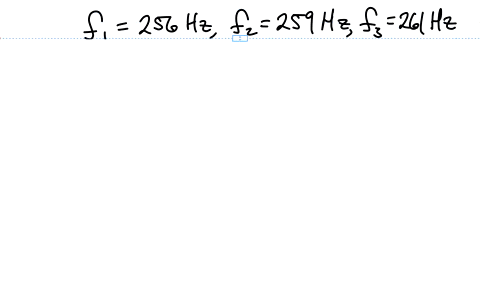 SOLVED:What beat frequencies are possible with tuning forks of ...