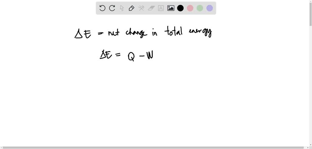 Why are the symbols ΔU, ΔKE, and ΔPE used to denote the energy change ...