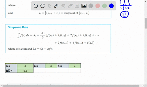 SOLVED: 7-18 Use (a) the Trapezoidal Rule, (b) the Midpoint Rule, and (c) Simpson's Rule to ...