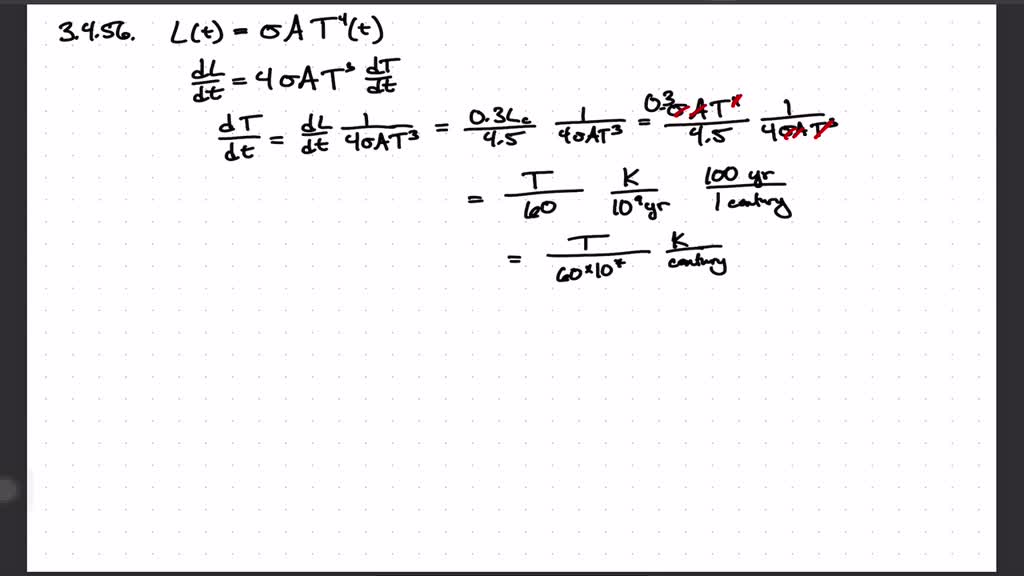 SOLVED:The luminosity L of a star is the rate at which it radiates ...