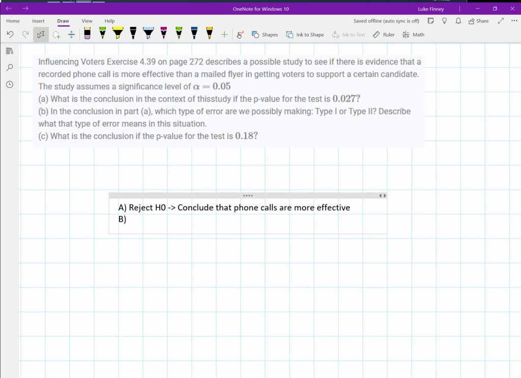 SOLVED:A clinical psychologist wonders whether individuals with Type A ...