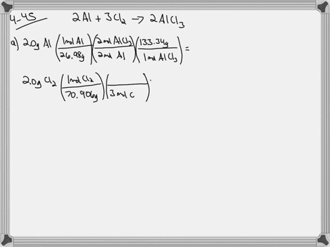 SOLVED:For the reaction shown, calculate the theoretical yield of product (in grams) for each ...