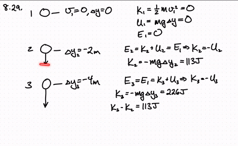 A 5.76 -kg rock is dropped and allowed to fall freely. Find the initial ...