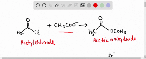 ⏩SOLVED:Propose a mechanism for the reaction of an acyl chloride ...