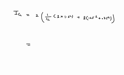 ⏩SOLVED:The bent rod has a mass of 2 kg / m. If it is released from… | Numerade