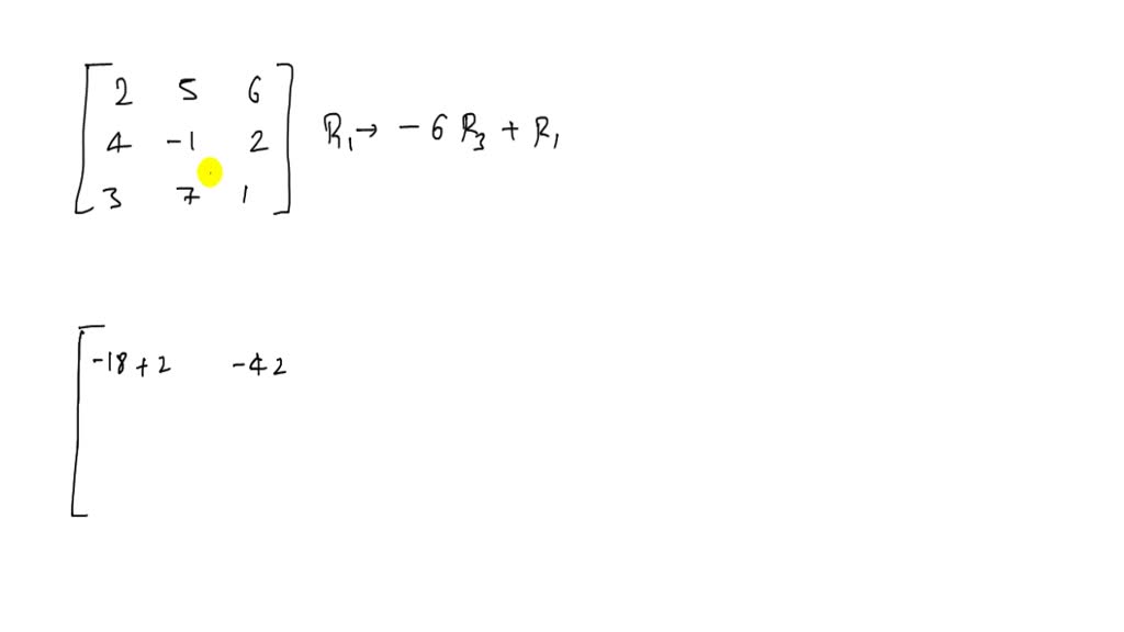 SOLVED:Interchange the second and fourth rows of a 4 ×6 matrix 𝐀.