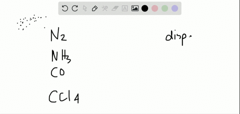 SOLVED:Determine the kinds of intermolecular forces that are present in ...